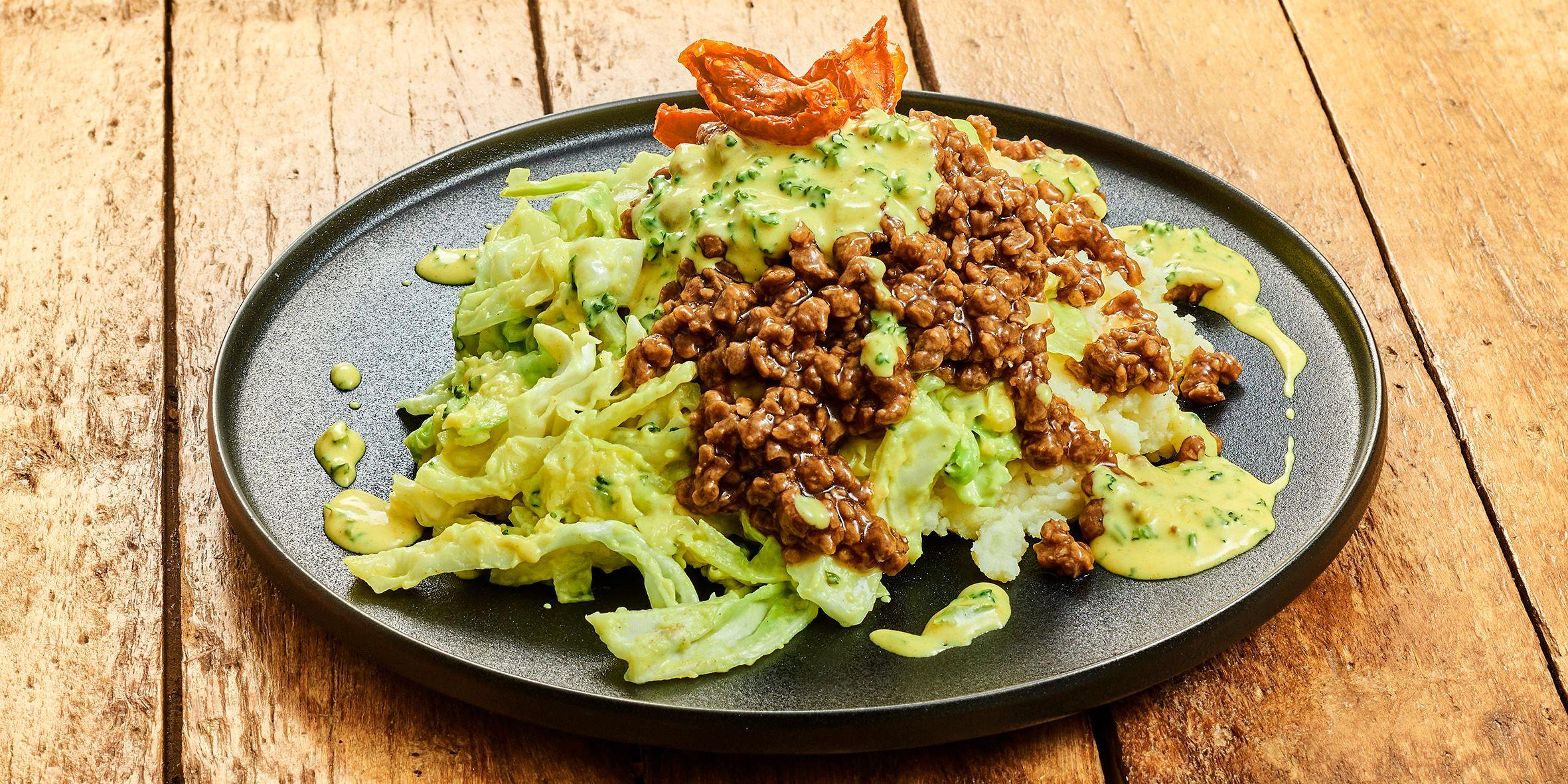 Spitskoolschotel met gehakt en kerrie | Uitgekookt