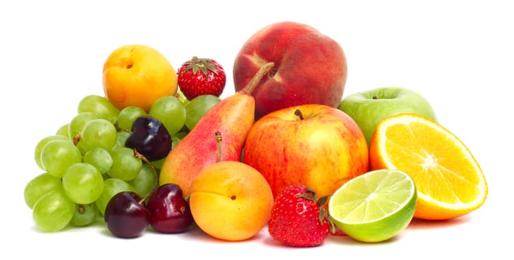 Seizoensfruit - Per maand op een rij